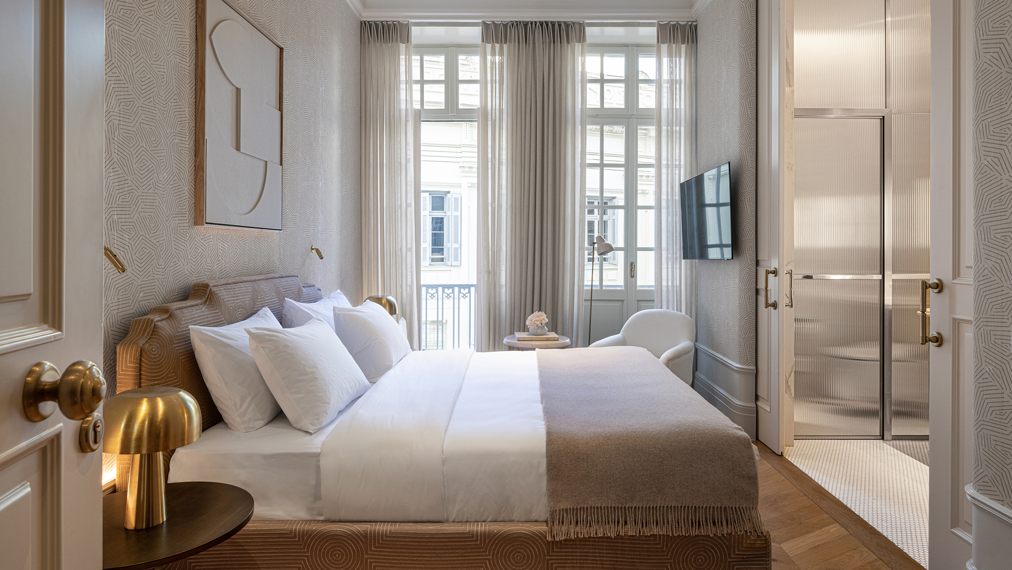 Balcony Athenian Room | Grecotel The Dolli in Athens Greece